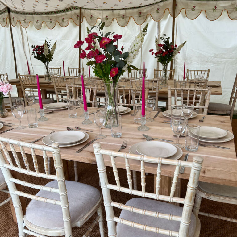 Furniture table and chair hire for weddings, corporate events, parties ...