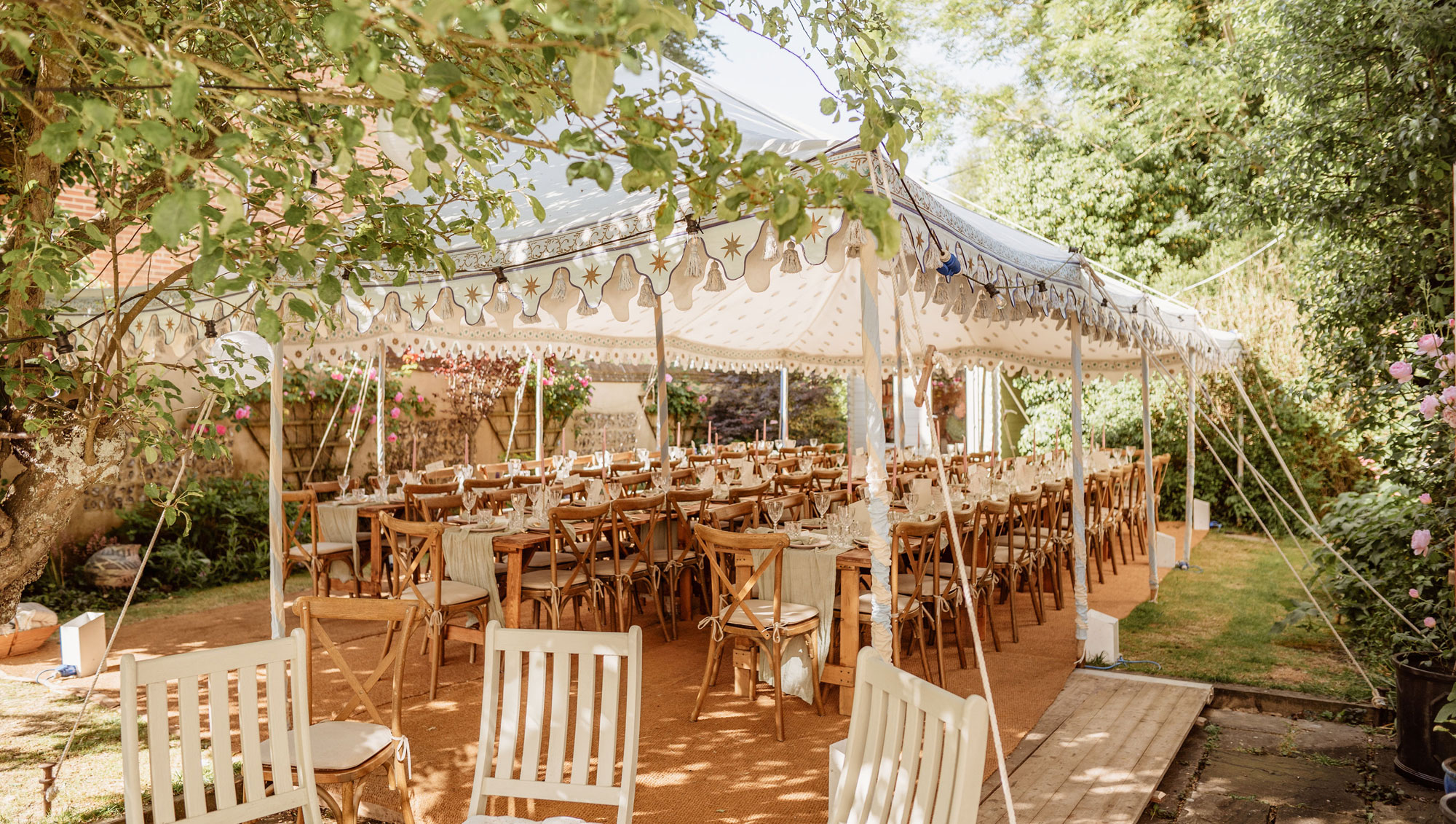 Indian Boho Marquees - Hampshire Party Pods